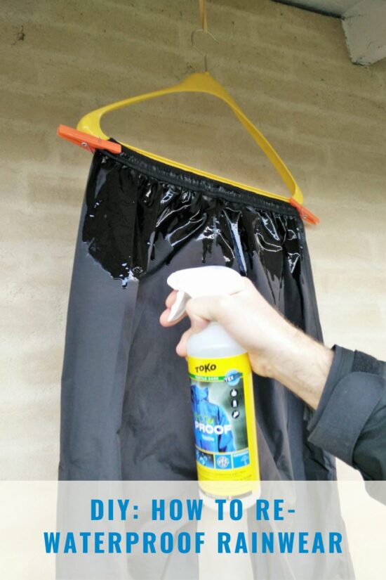 How to re-waterproof your rain jacket and other rainwear? | Nail the Trail