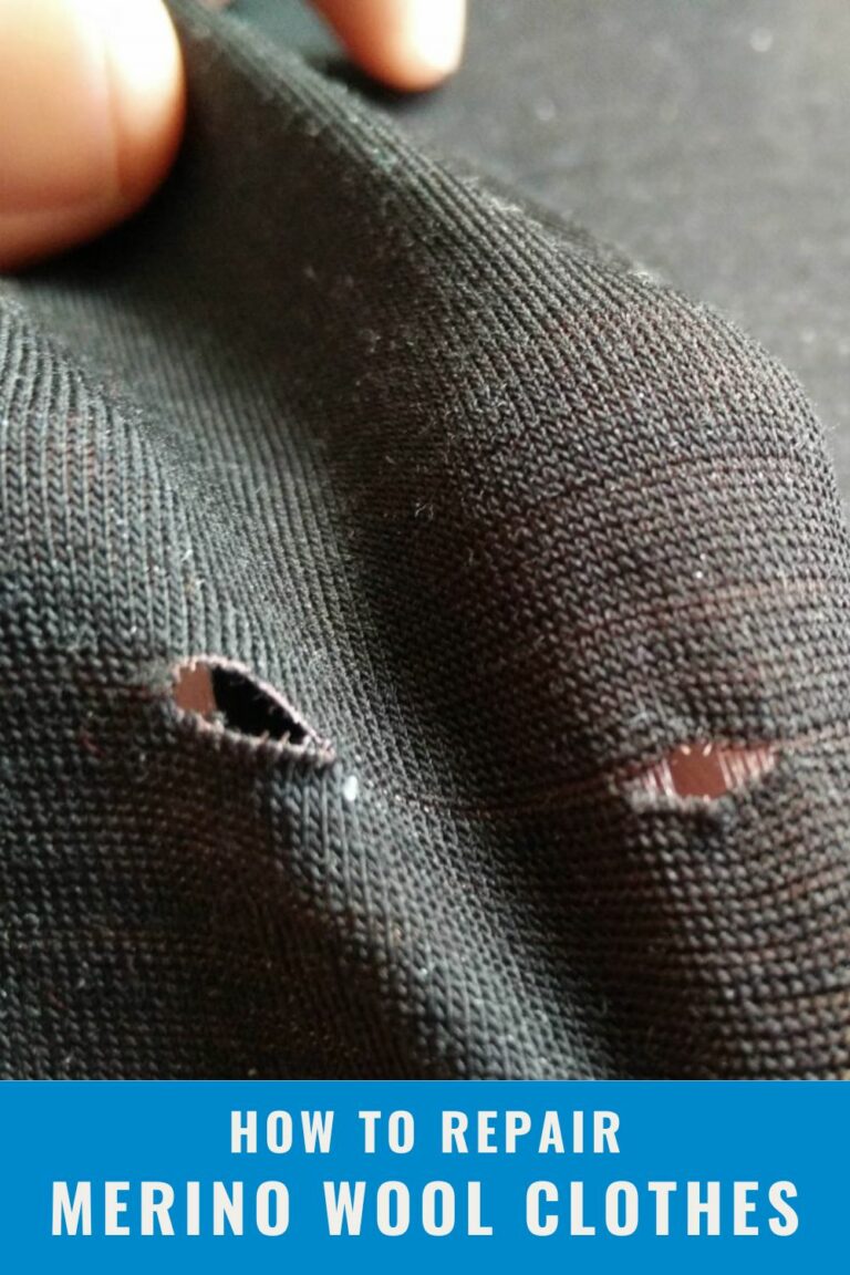 How to repair Merino wool clothes? | Nail the Trail
