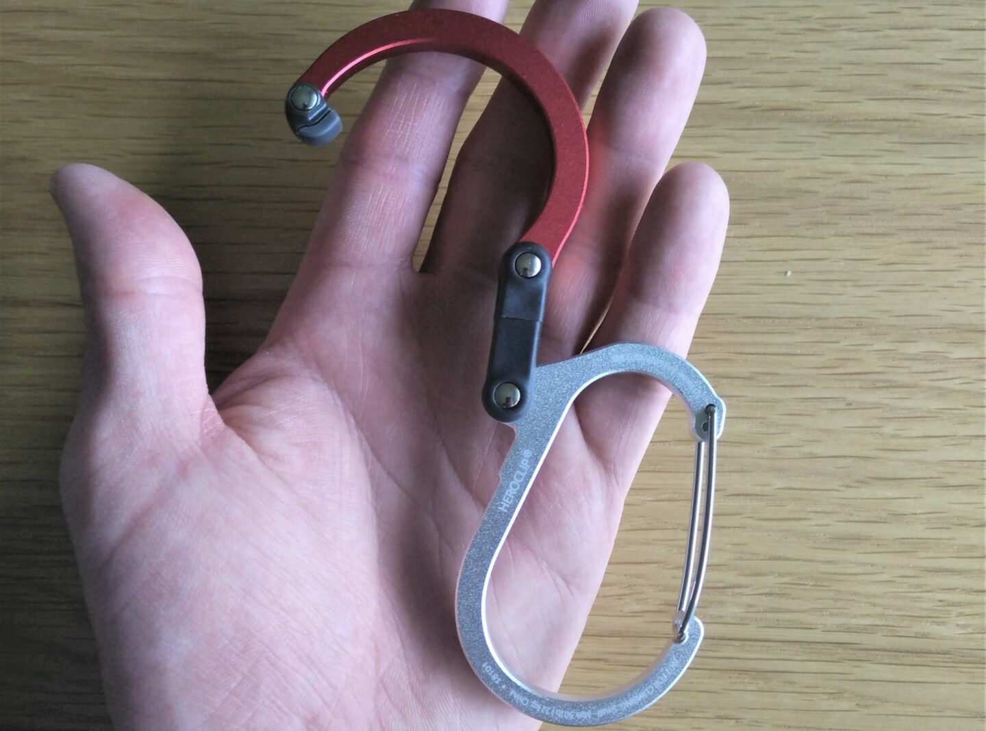 Heroclip Carabiner Hook Clip Review | Nail the Trail
