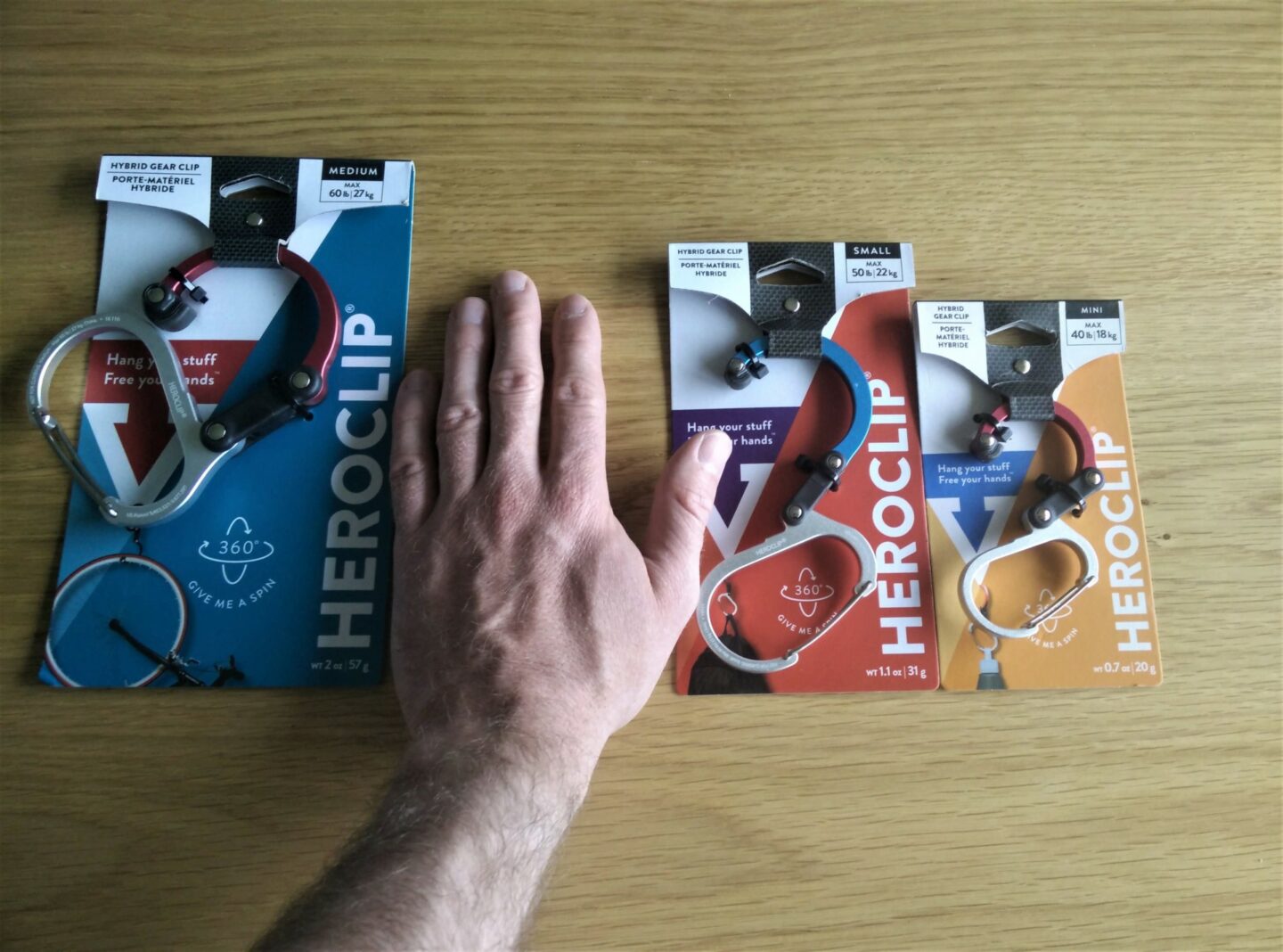 Heroclip Carabiner Hook Clip Review | Nail the Trail