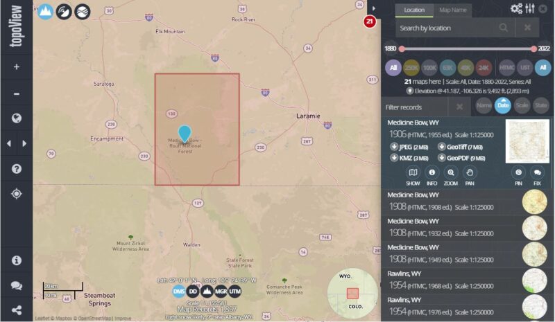 How to print topographic maps for free? | Nail the Trail