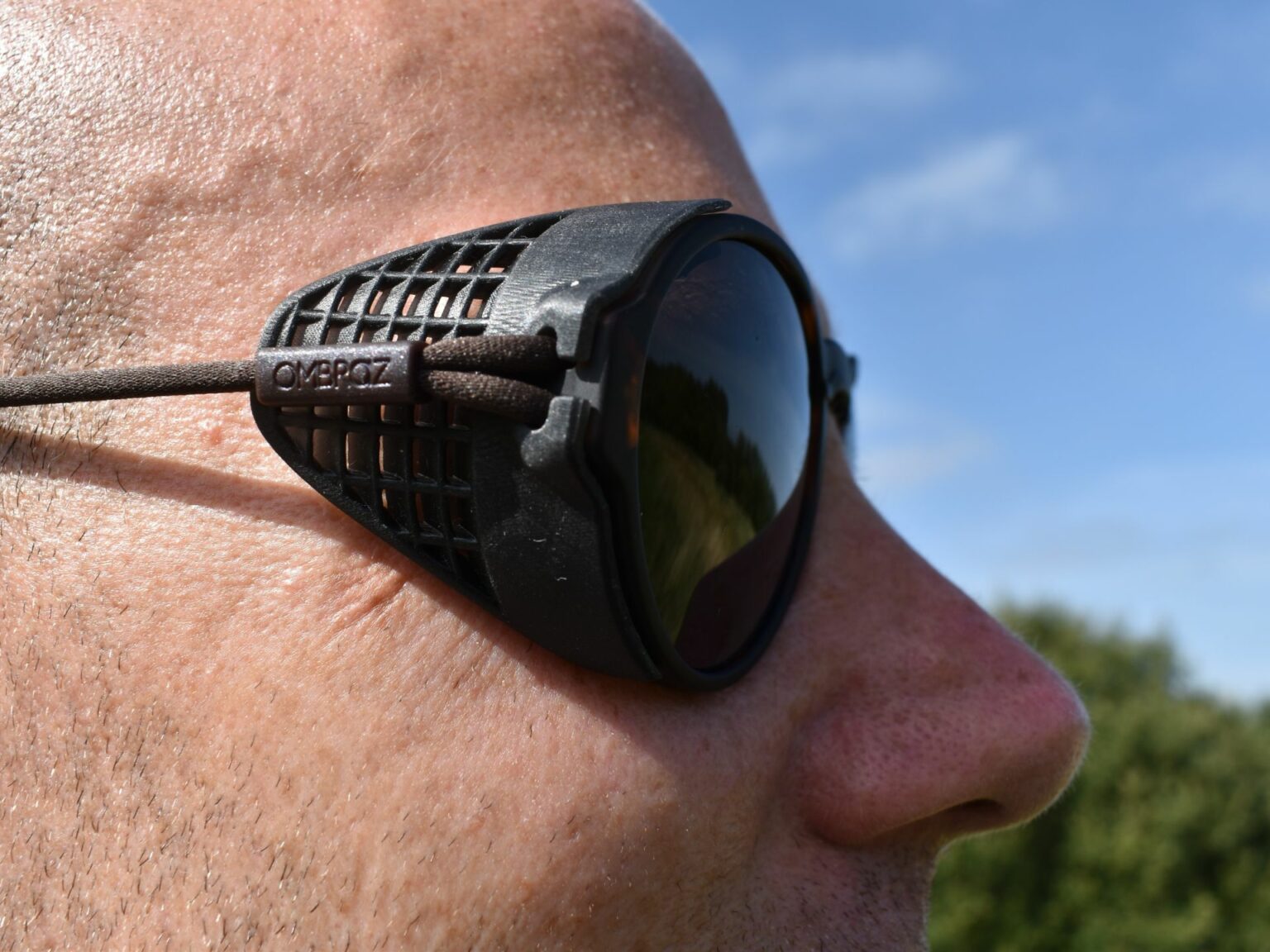 Ombraz Viale Armless Sunglasses With Side Shields Review Nail The Trail