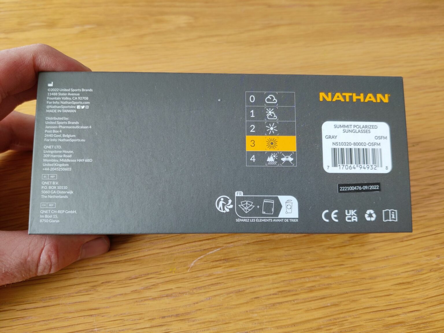 Nathan Summit Polarized Running Sunglasses Short Review | Nail the Trail
